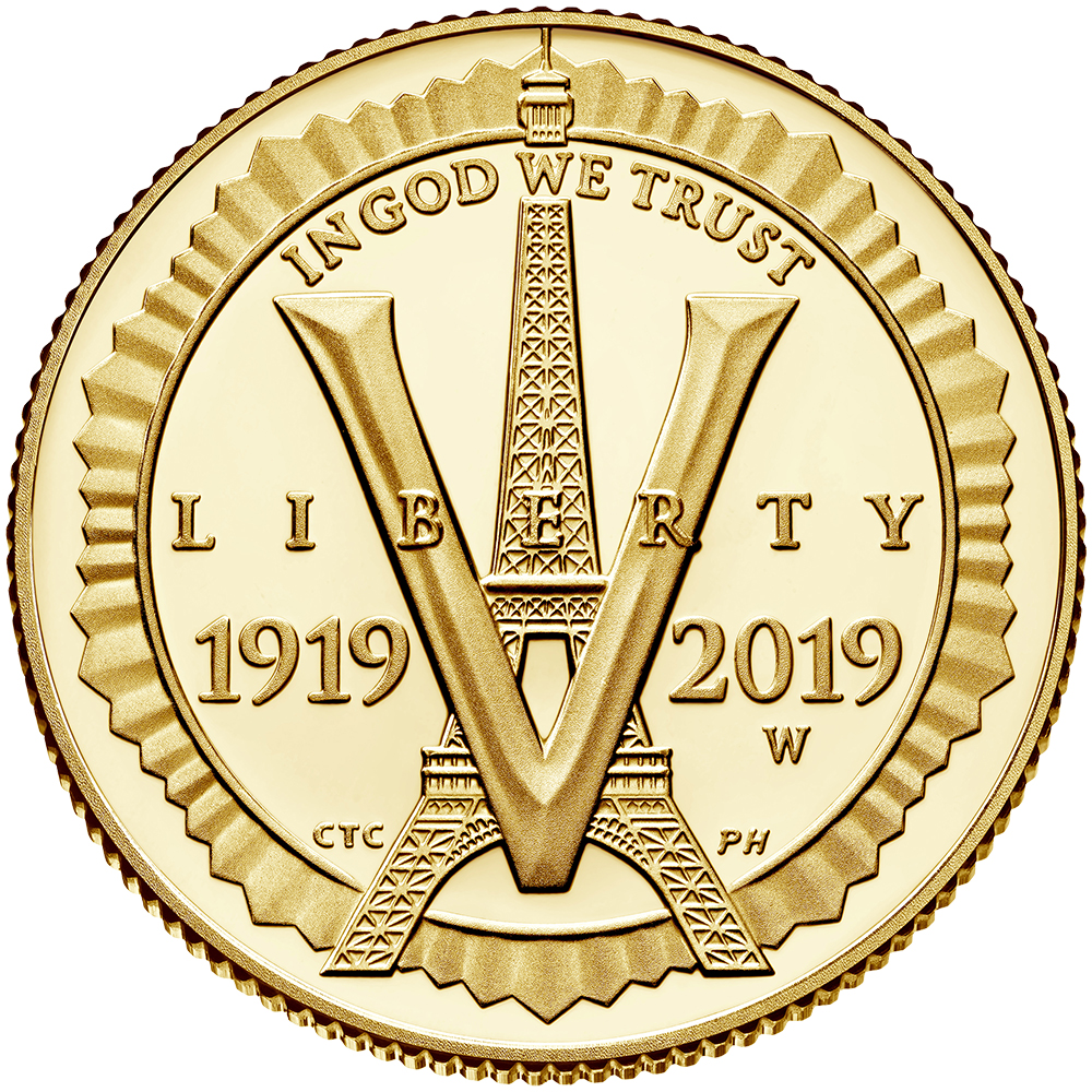 2019 American Legion Gold Coin Design – Chris Costello